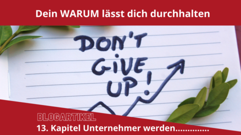 Dein Warum lässt dich durchhalten - https://renatehotz.com